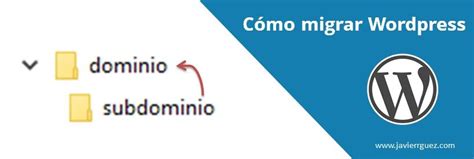 migrar wordpress de subdominio