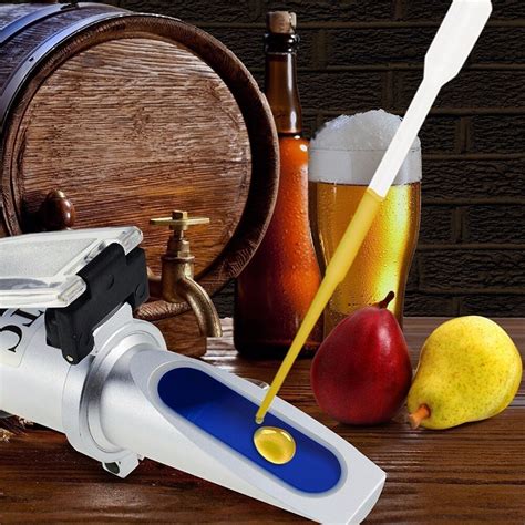 Refractometer Bier Wort Wijn Brix Refractometer At Grandado