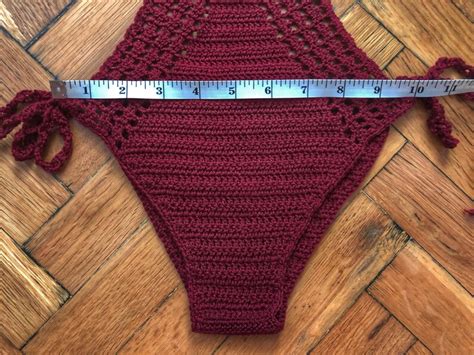 One Piece Swimwear Handmad Crochet Bikini Knitted Swimwear Etsy