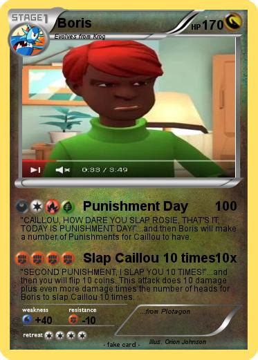 Pokémon Boris 137 137 Punishment Day My Pokemon Card