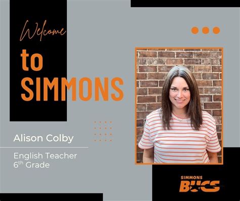 Simmons We Are Excited To Introduce Our Newest Team Members At Simmons Welcome Ms Alison