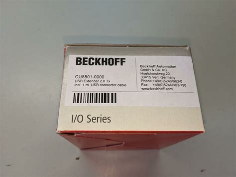 Beckhoff Cu8801 0000 Usb Extender 2 0 129 00