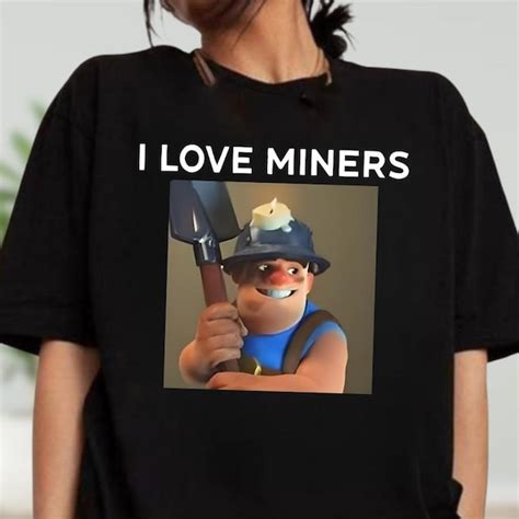 I Love Miners Shirt Etsy