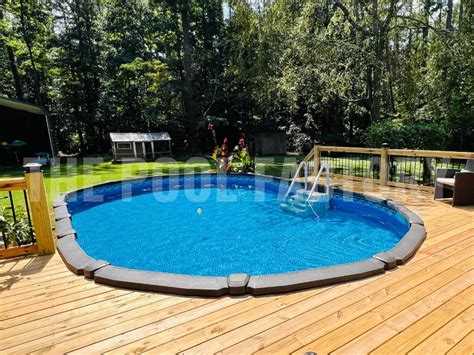 12x24x54 Pool Landscaping Above Ground Pool Landscaping Outdoor Pool Area