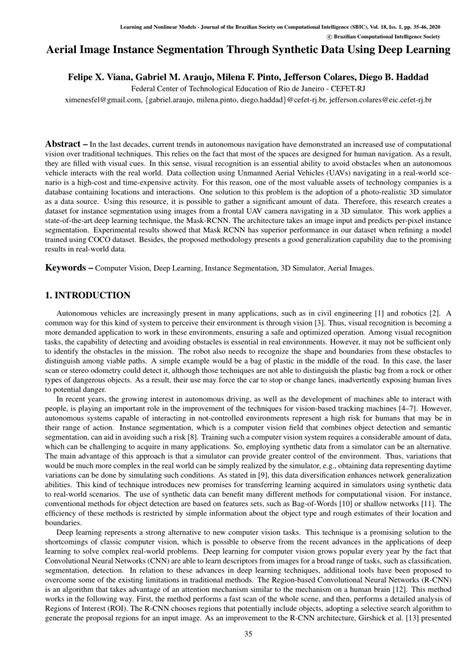 pdf aerial image instance segmentation through synthetic data using