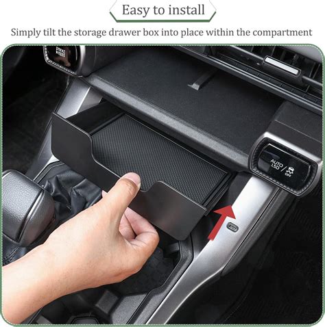 Jdmcar Storage Drawer Compatible With 2026 Toyota Rav4 Insert Center