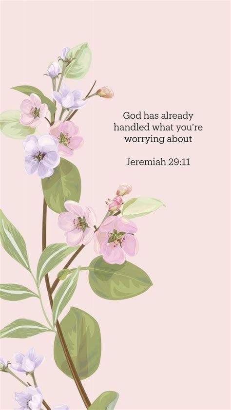 God Has Already Handled What Youre Worrying About Jeremiah 2911