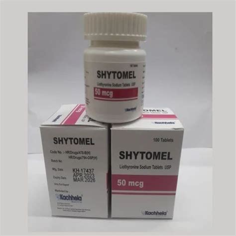 Thyro3 Liothyronine Sodium Tablets Strength 50 Mcg At ₹ 1250bottle