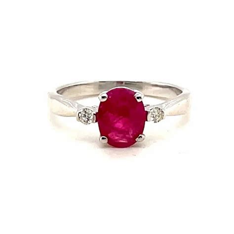 Pink Ksr 16239 Ruby Ring 925 Sterling Silver At Rs 6670 99 In Jaipur Id 2851893738555