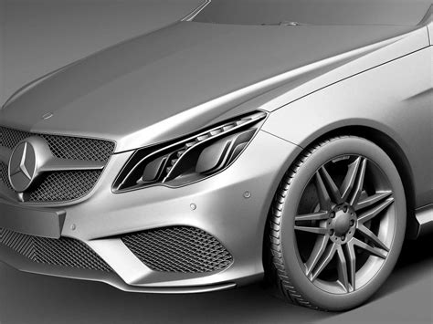 Mercedes E Class Amg Coupe 2015 3d Model By Squir