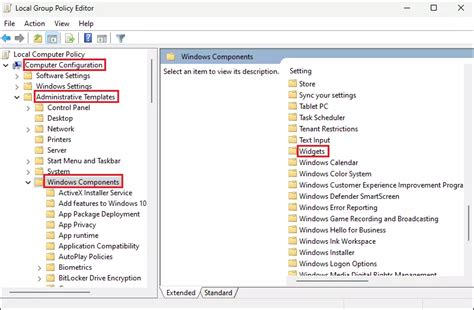 Remove Widgets From Taskbar Windows 11
