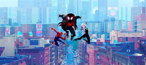 Download Welcome To The Upside Down World Of Spider Verse Wallpaper