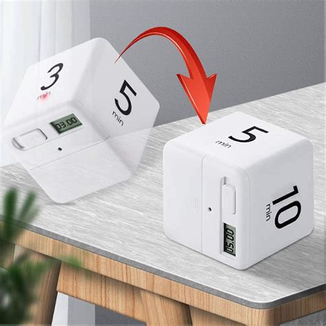 Kitchen Timer Cube Timer Stopwatch And Countdown Timer For Kitchen Cooking Class Training