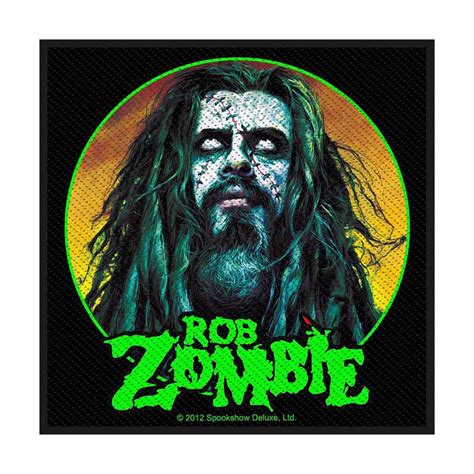 Bandpatchesnl Rob Zombie Patch Zombie Face