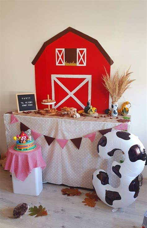 70 Ideas De Decoración Para Fiesta Temática De Granja Cumpleaños De Granja Decoracion Fiesta