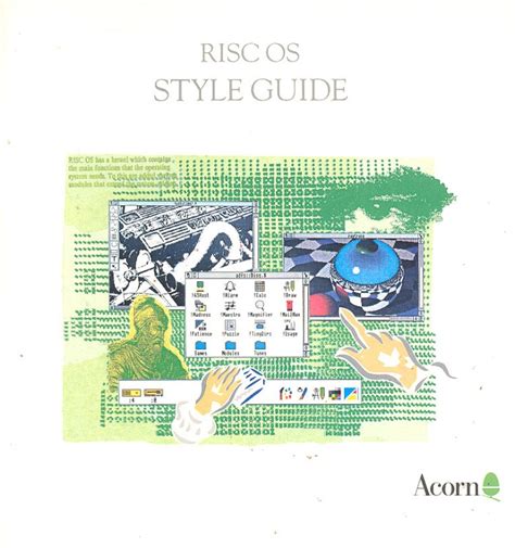 Acorn Risc Os Style Guide Manual Computing History