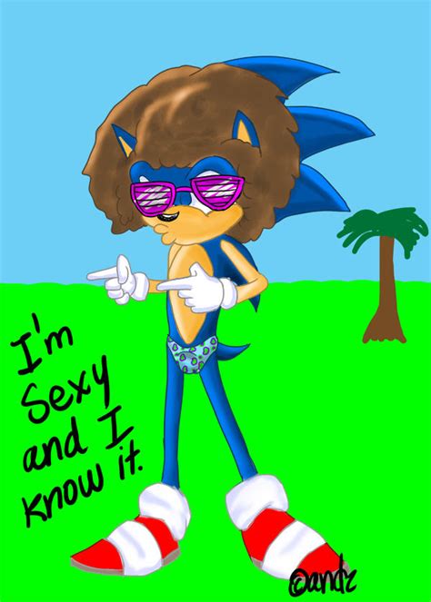Sonic Is Sexy And He Knows It By Iandz On Deviantart