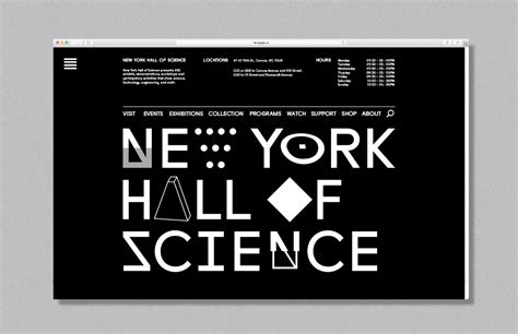 New York Hall Of Science Museum Brand Identity Behance