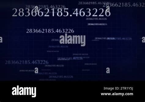 Floating Numbers Stock Videos Footage HD And 4K Video Clips Alamy