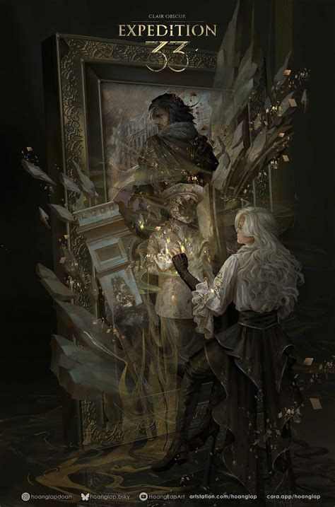 Artstation Clairobscur Expedition 33 Fanart Fan Art Expedition Dark Fantasy Art