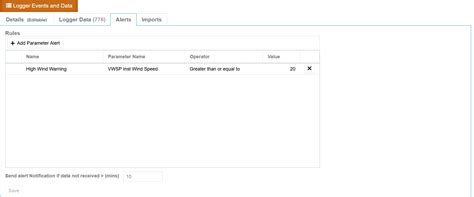 Logger Event Settings And Data Qa Esdat Logger Event Settings And Data Qa Esdat
