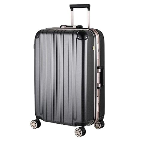 Legend Walker Aluminum Frame Hardside Luggage Checked Medium Suitcase