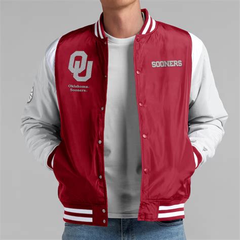Ncaa Crimson Oklahoma Sooners Elements Elite Jacket