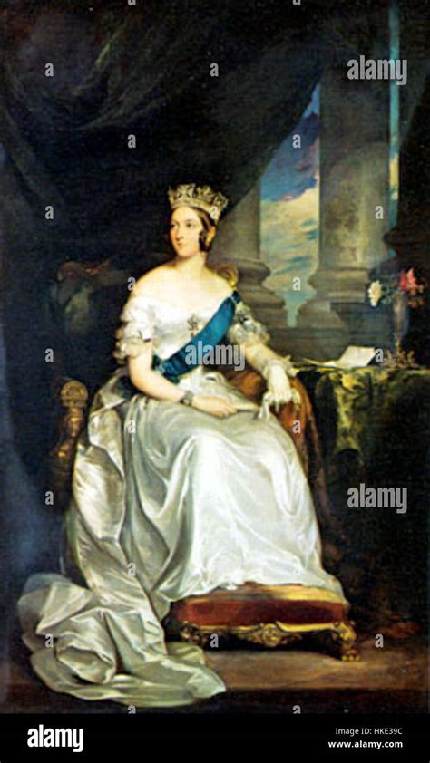 The Portrait Of Queen Victoria By Artist Grant Captures The Iconic British Monarch In Regal
