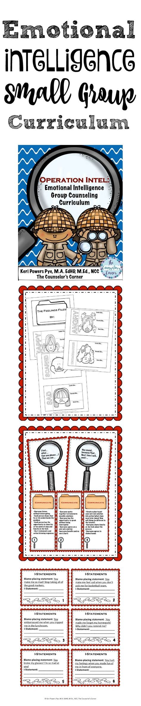 Emotional Intelligence Small Group Counseling Emotional Intelligence