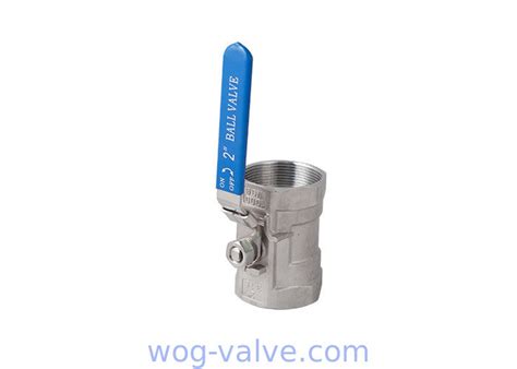 1pc Body Ball Valve Reducer Bore Ball Valve Threaded 1000wog Locking