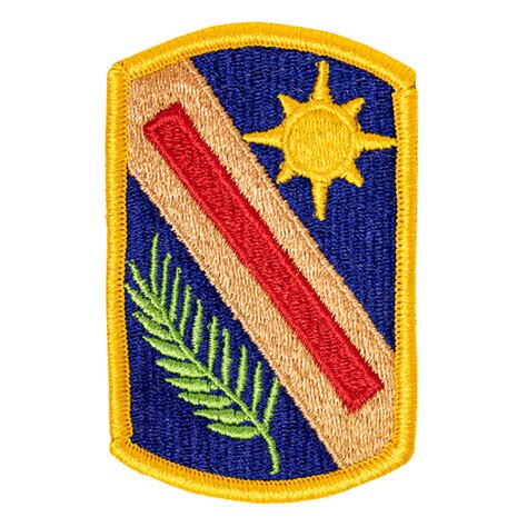 321st Sustainment Brigade Army Patch Color Stars N Stripes Co