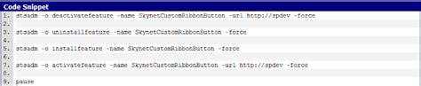 sharepoint and quick samples and tricks adding custom button to the
