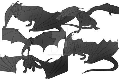 Got Wyvern Pose Study By Ladyadriela On Deviantart