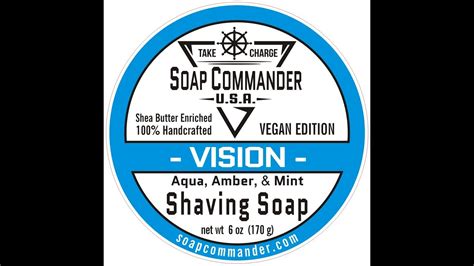 Vision Shave Soap By Soap Commander Review Review Youtube