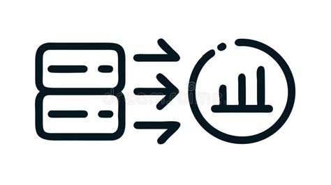 Data Analysis Chart Graphic Icon Illustration Vector Design Generative Ai Stock Vector