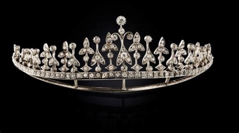 White Gold And Diamond Tiara By Bolin Post Tenebras Lux