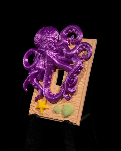 Octopus Light Switch Cover