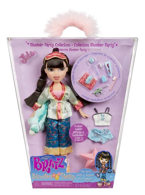 Bratz Slumber Party Jade Fashion Doll With 2 Sets Of Pajamas Plush And Accessories In Pakistan