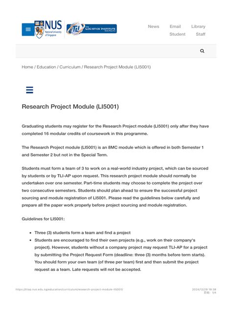 Research Project Module Pdf