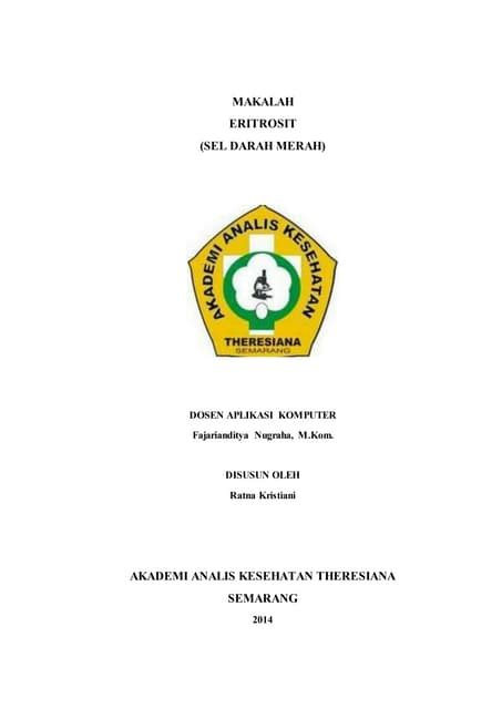 Makalah Eritrosit Docx
