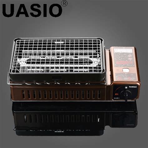 Bbq Grill Outdoor Gas Portable Bbq Gas Smokeless B Grandado