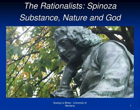 Ppt The Rationalists Spinoza Substance Nature And God Powerpoint