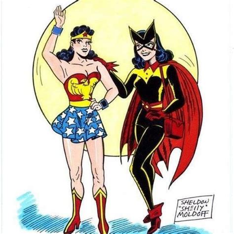 Silver Age Batwoman And Wonder Woman Vintage Wonder Woman Wonder Woman