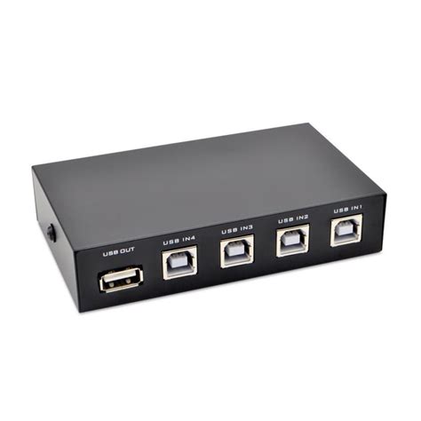 Jual Switch Hub Printer 4 Port Usb 20 Model A14b Shopee Indonesia