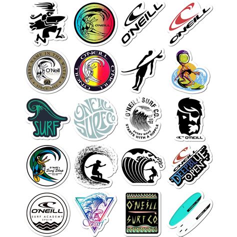 Surf Brand Stickers