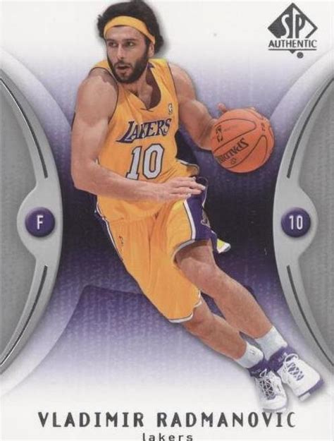 2006 07 Sp Authentic Vladimir Radmanovic 39 For Sale Online Ebay