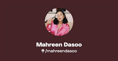 Mahreen Dasoo Instagram Tiktok Linktree