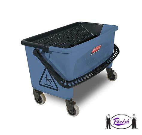 Floor Finish Applicator Bucket Microfiber Flat Mop Bucket Parish Supply