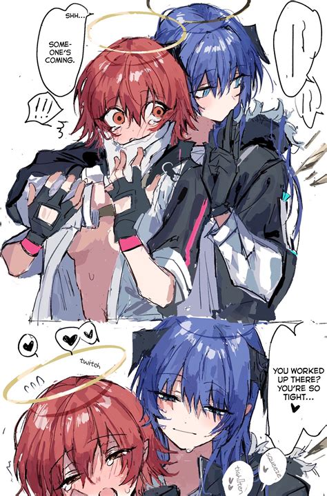 Na Tarapisu153 Exusiai Arknights Mostima Arknights Arknights Hard Translated Highres