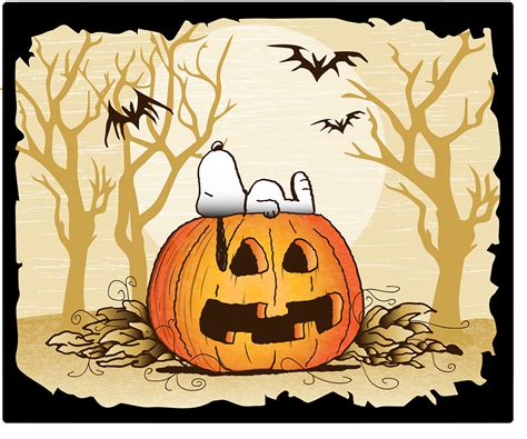 Snoopy Halloween Clip Art